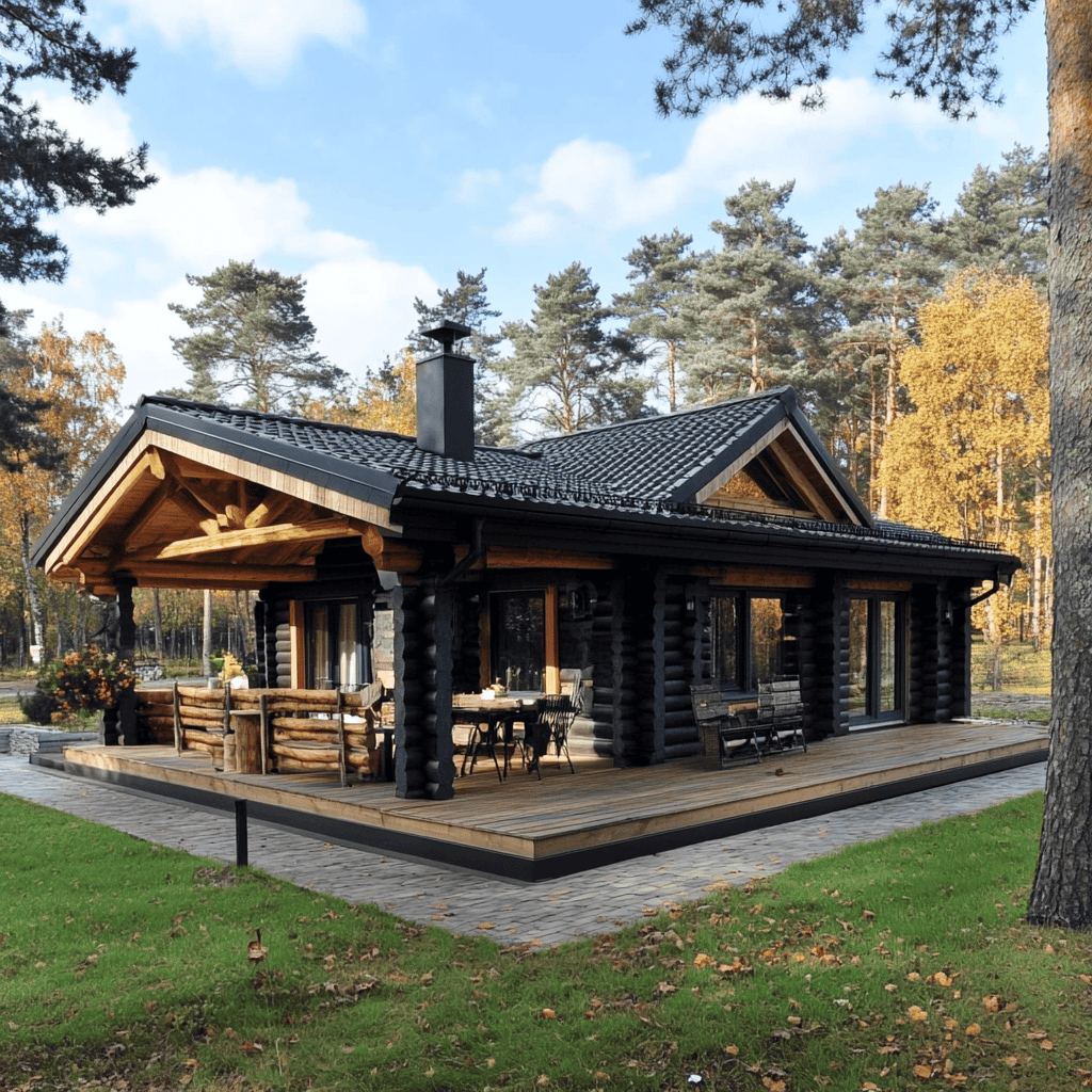 Best Roof Log Cabin