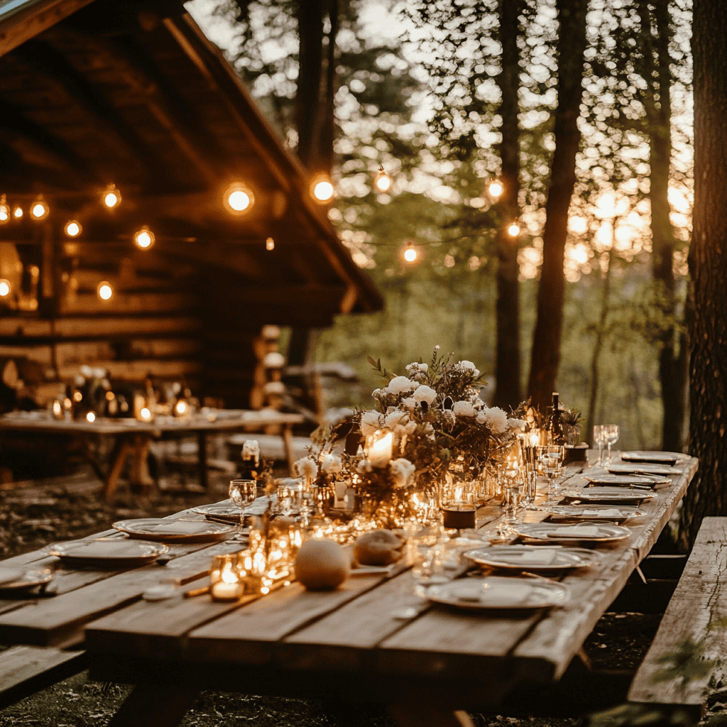Hosting Outdoor Parties By Your Log Cabin